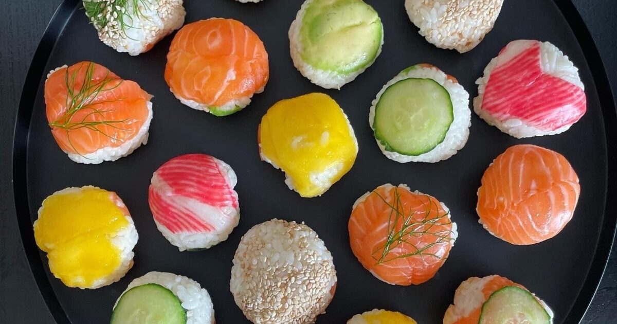 Sushi-kuler med laks | Salma